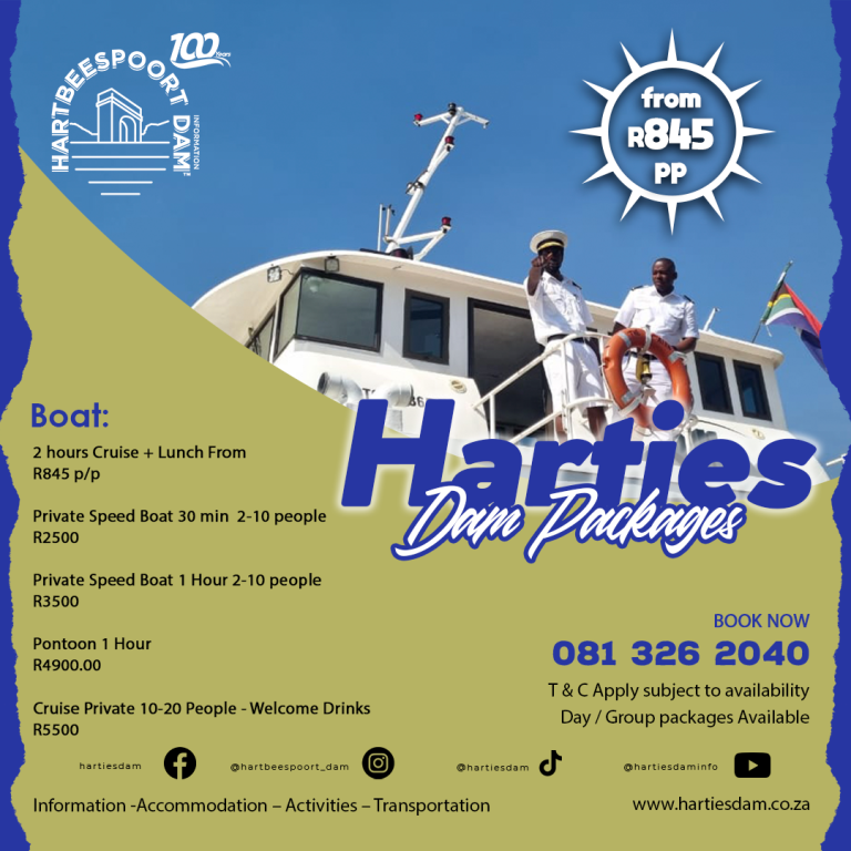 Our Packages – Hartbeespoort Dam Info